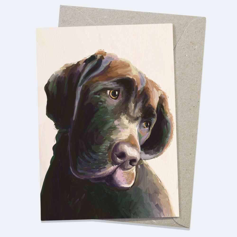 Hudson the Lab - Greeting Card