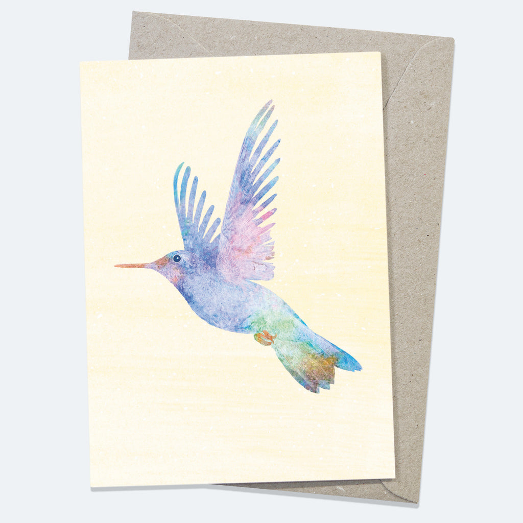 Hummingbird - Greeting Card