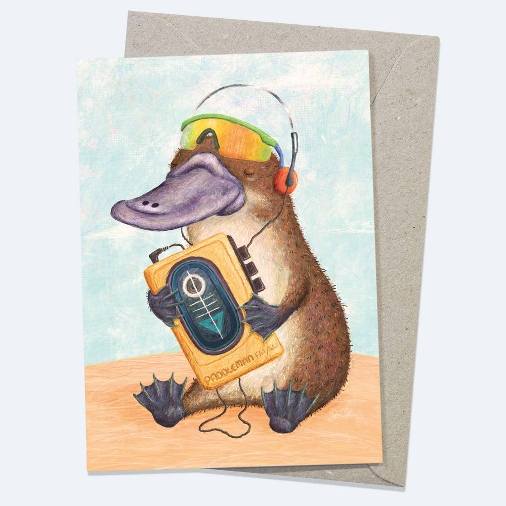 Chill Bill - Greeting Card